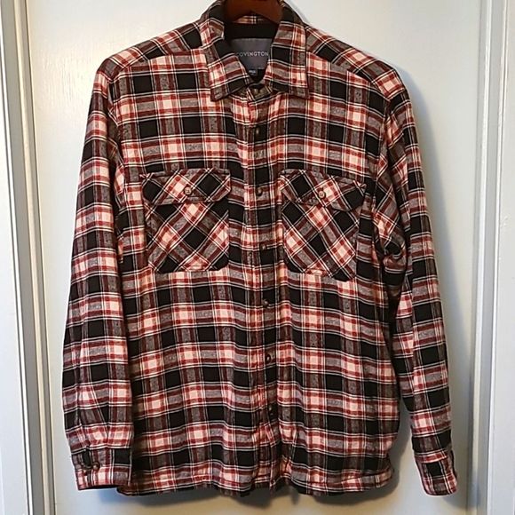 Covington | Jackets & Coats | Covington Button Up Lined Long Sleeve ...